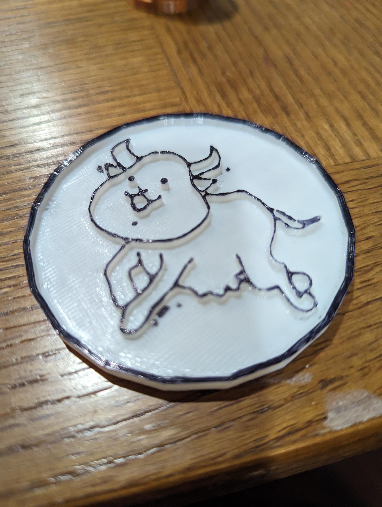 The Battle Cats: Token: Cow Cat by Miketru | Download free STL model ...