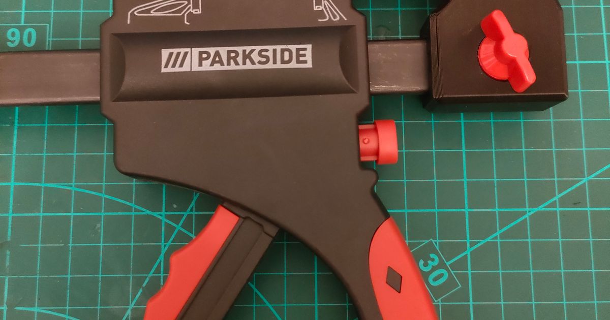 PARKSIDE 150mm Clamp Jaw Replacement by DGA | Download free STL model ...