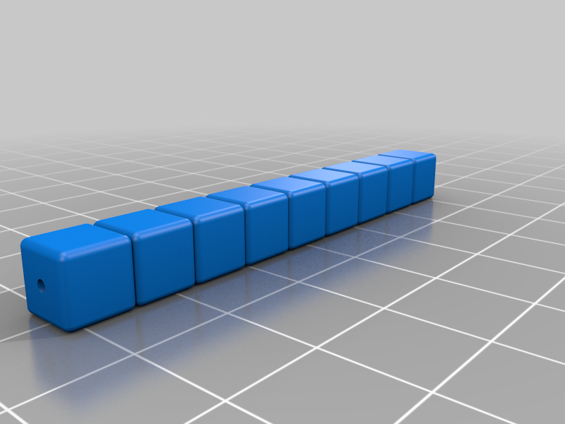 Montessori Math Beads / Cubes by thomas | Download free STL model ...