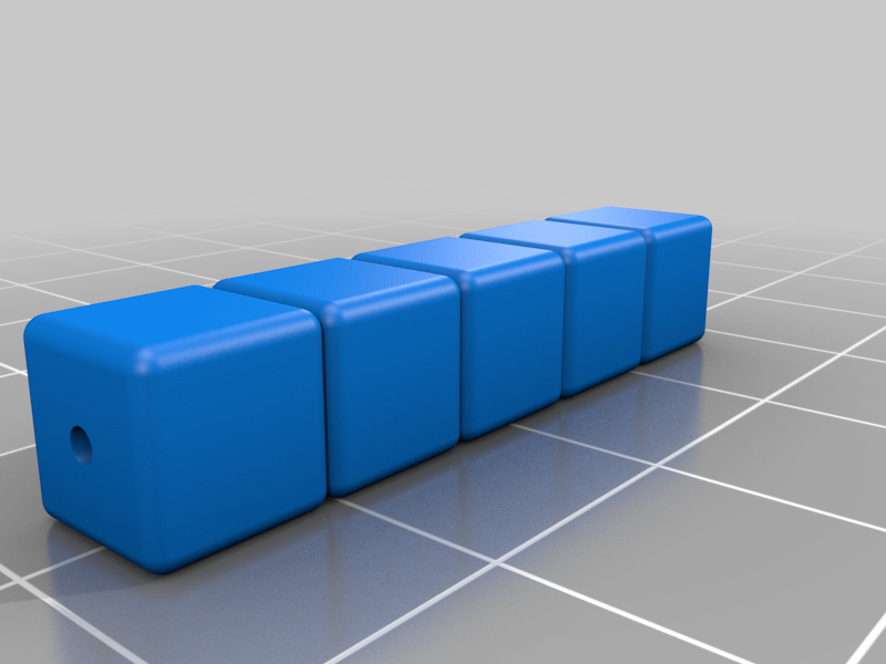 Montessori Math Beads / Cubes by thomas | Download free STL model ...
