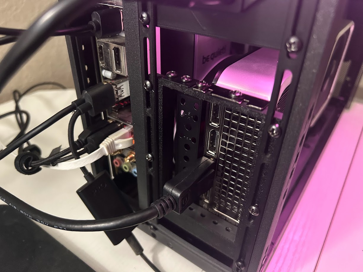 Meshroom D Vertical GPU + Top Radiator Mod Parts by Trinescity | Download free STL model ...