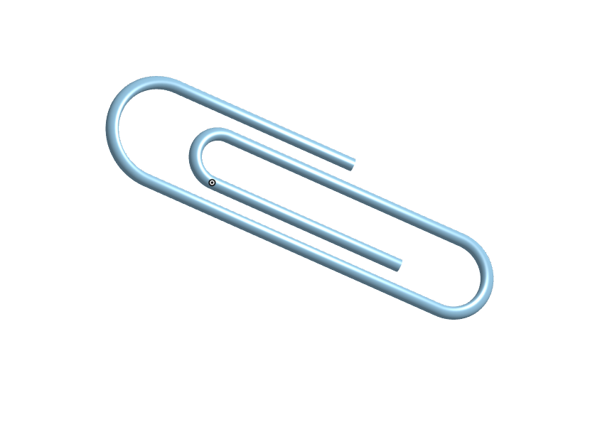 Paper clip by Emil | Download free STL model | Printables.com