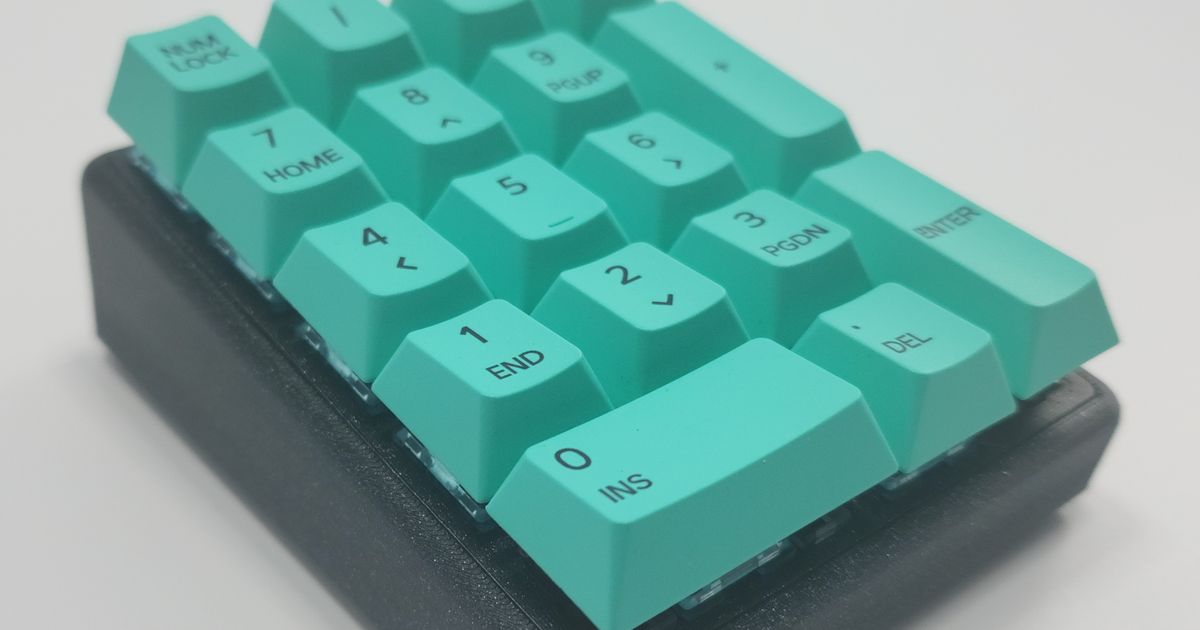 Mechanical handwire keypad case by R2zoo | Download free STL model ...