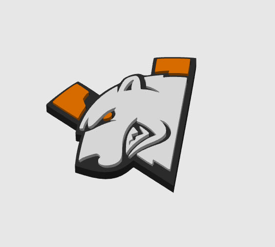 Virtus.pro Logo (CS2) by Mikkel Hedegaard | Download free STL model ...