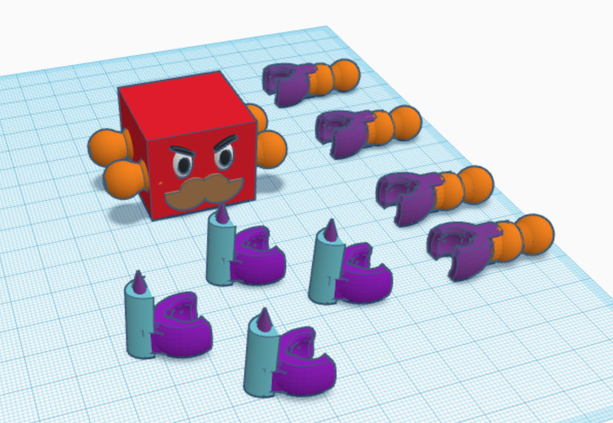 Cube guy by Lordbuttercup | Download free STL model | Printables.com