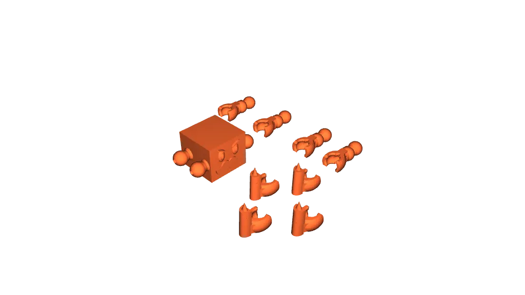 Cube guy by Lordbuttercup | Download free STL model | Printables.com