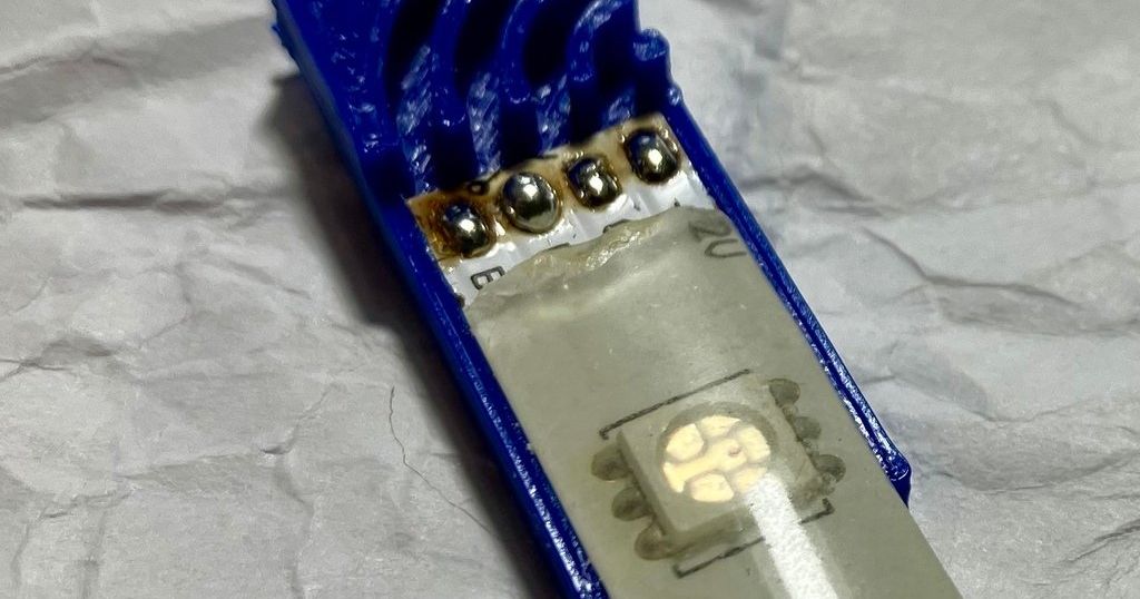 customisable LED soldering jig por Jumper78 | Descargar modelo STL ...