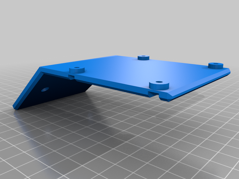 Hyperpixel 4.0 touch and Raspberry Pi 3/4 case (with LACK table bracket ...