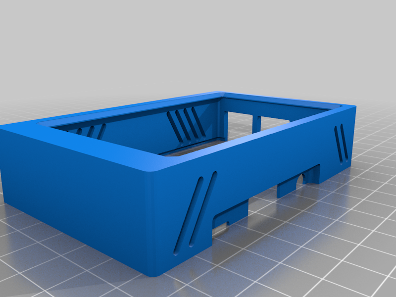 Hyperpixel 4.0 touch and Raspberry Pi 3/4 case (with LACK table bracket ...