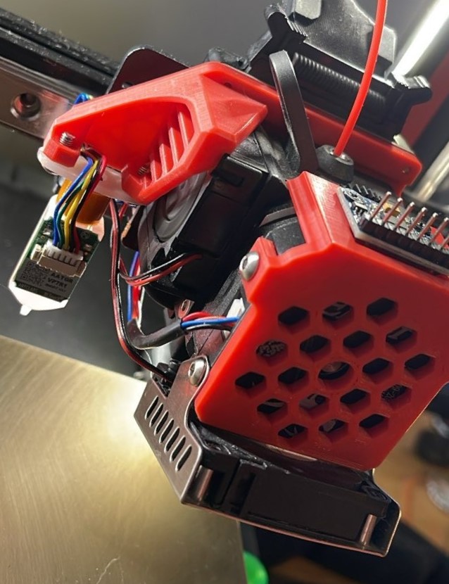 Sprite Pro ADXL 345 Extruder Mount by skino | Download free STL model ...