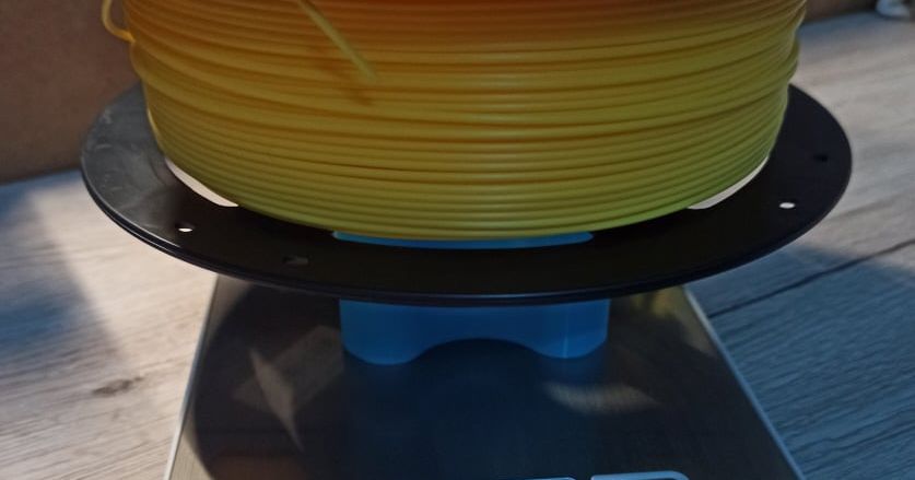 scale attachment for filament spool - Aufsatz Waage für Filamentspule by K0906F | Download free ...