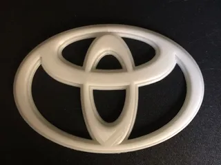 Replacement Toyota Emblem by Tercer | Download free STL model ...