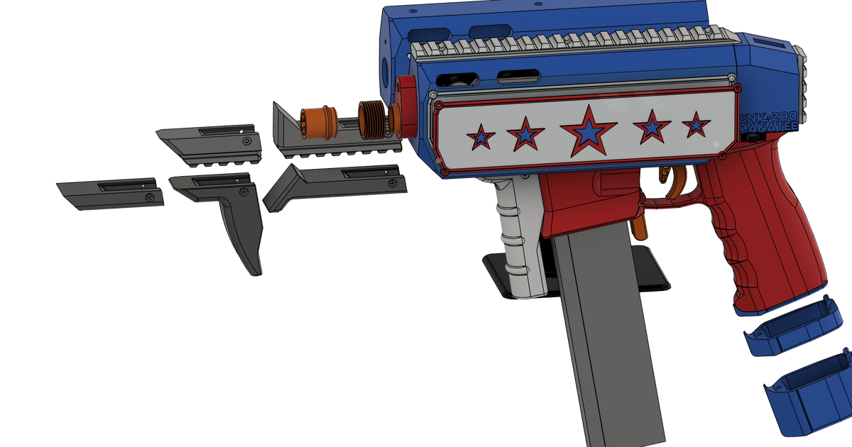 Gnk-200 Manatee Remix by Will (Beef) | Download free STL model | Printables.com