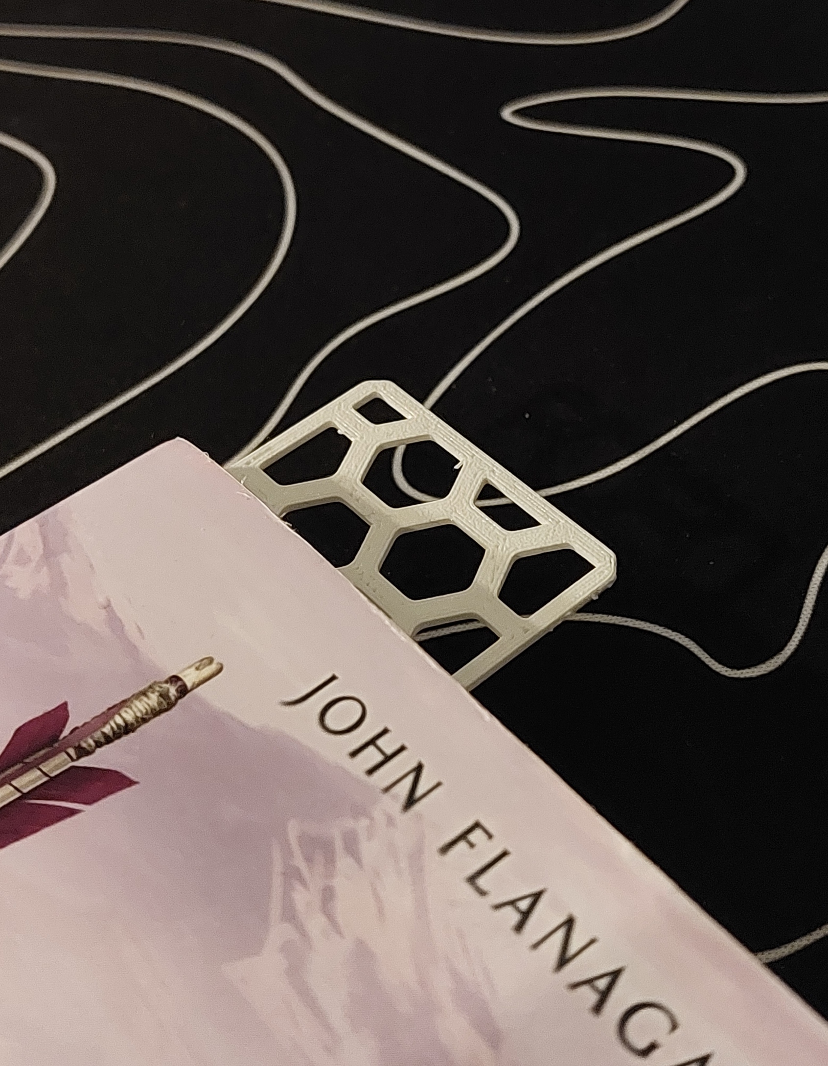 HexMarker - A Hexagon Bookmarker by PrintingW | Download free STL model ...