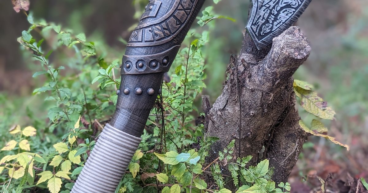 Viking Battle Axe by Dustin Gentry | Printables Store