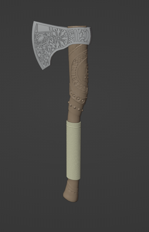 Viking Battle Axe by Dustin Gentry | Printables Store