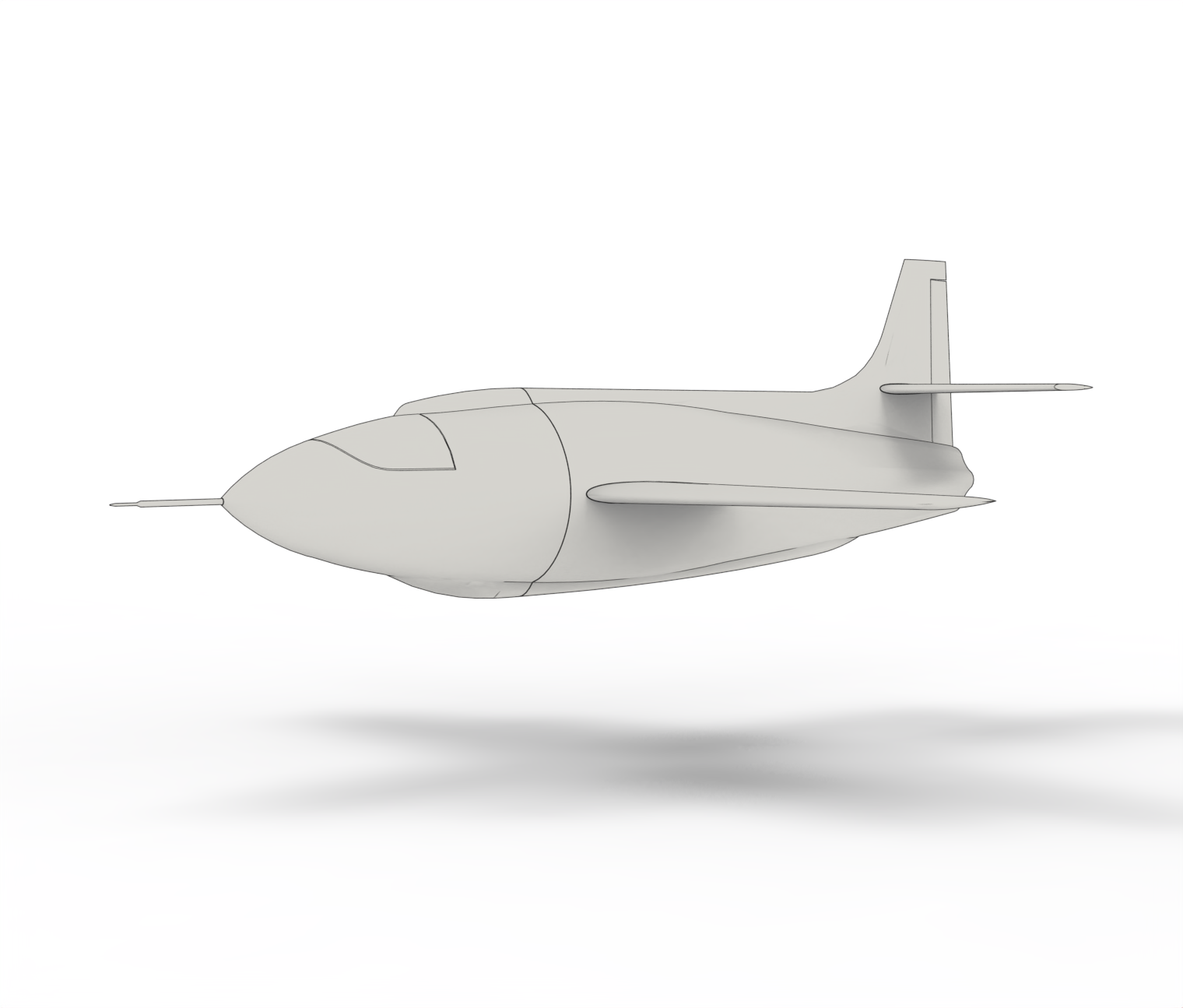 Bell X-1 3D PRINT STL by dimvillefactory | Download free STL model ...