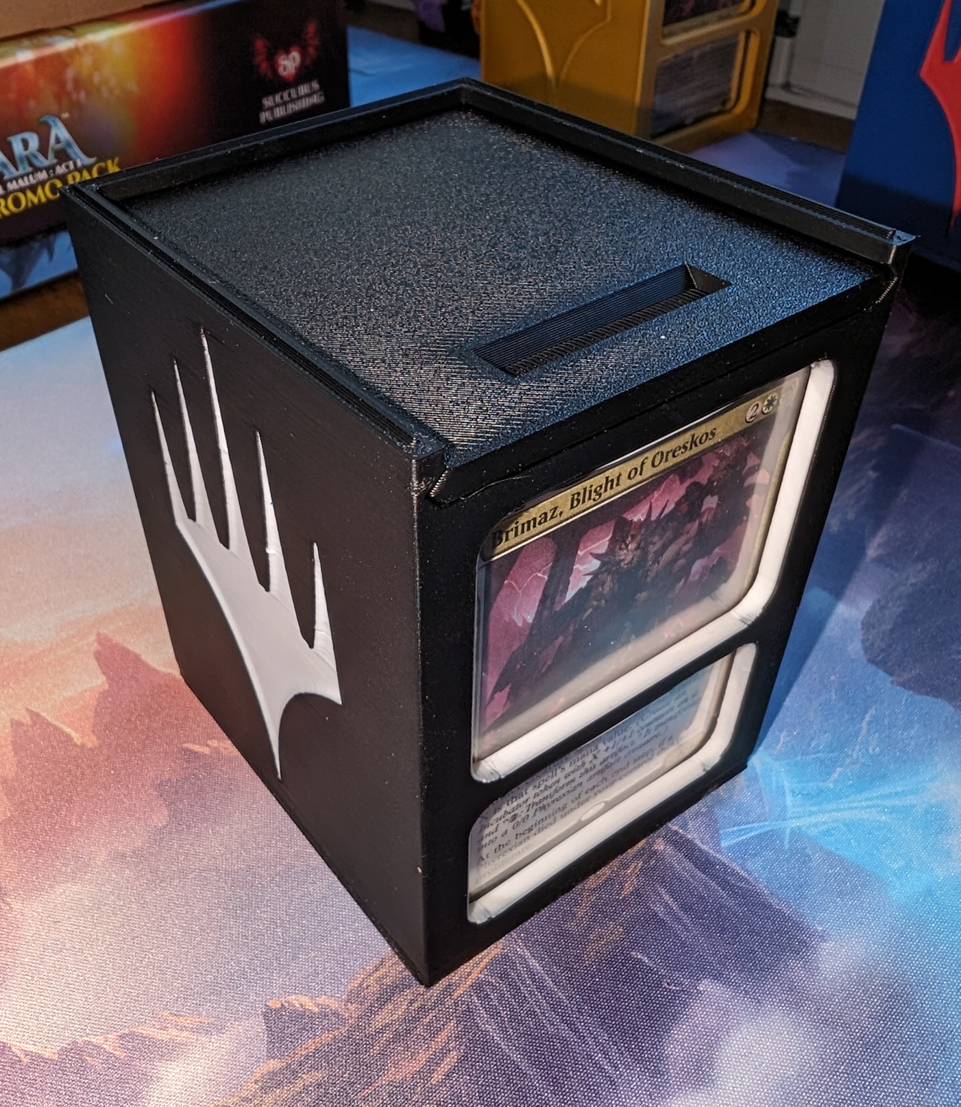 Single/Dual Color MtG Commander Box by Oak | Download free STL model ...