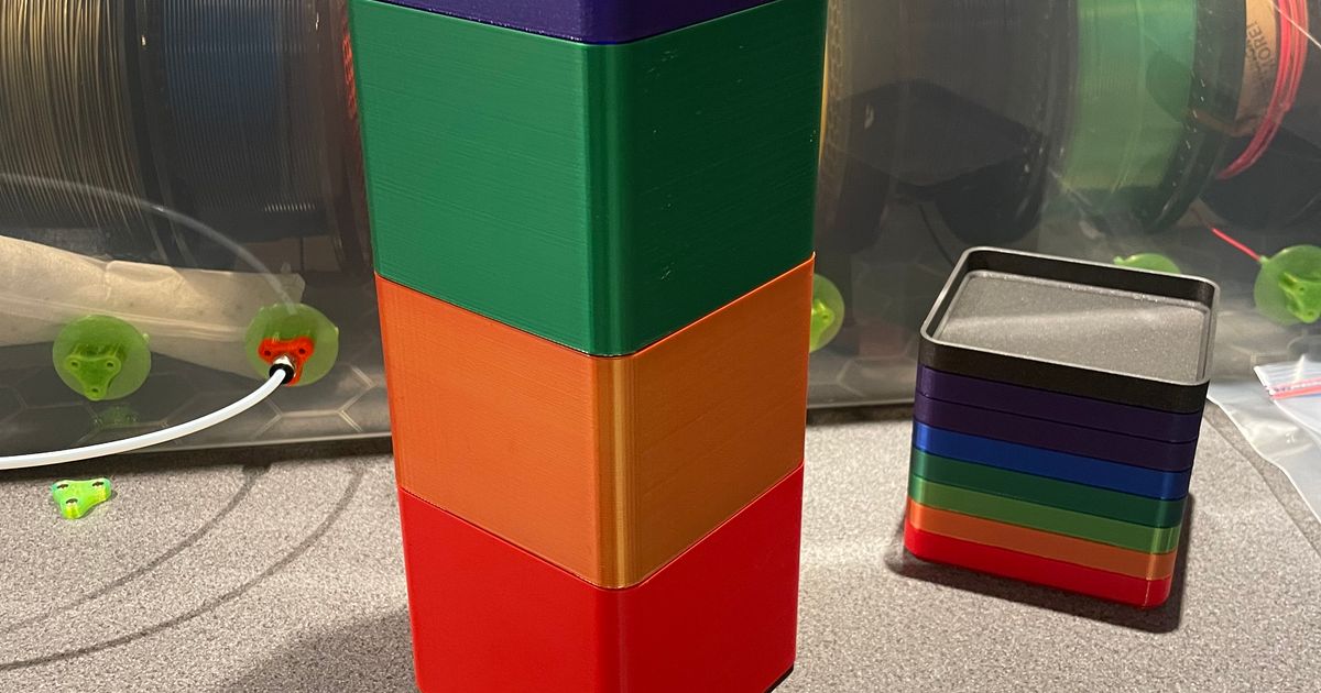 Stackable Container by Minimayhem | Download free STL model ...