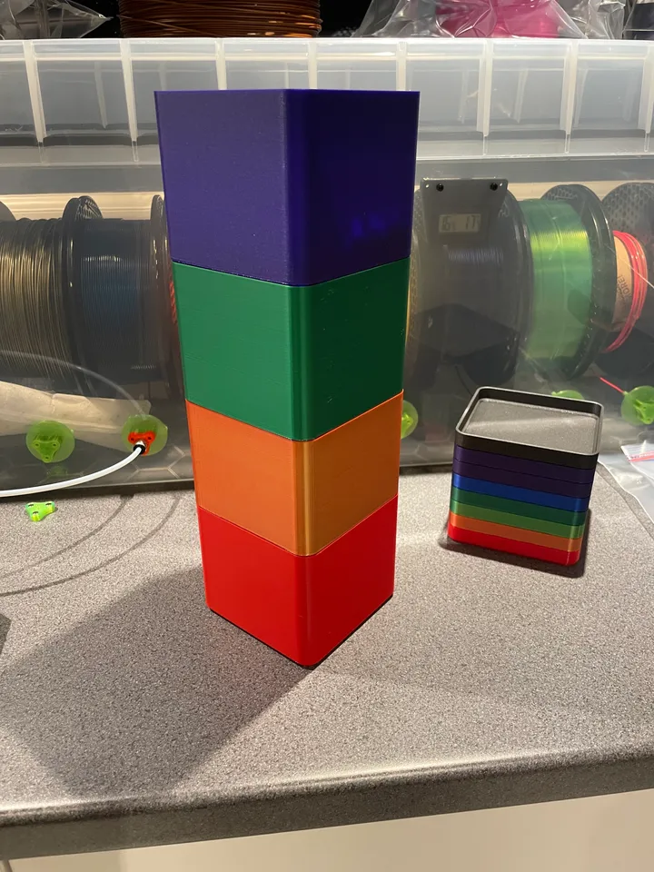 Stackable Container by Minimayhem | Download free STL model ...