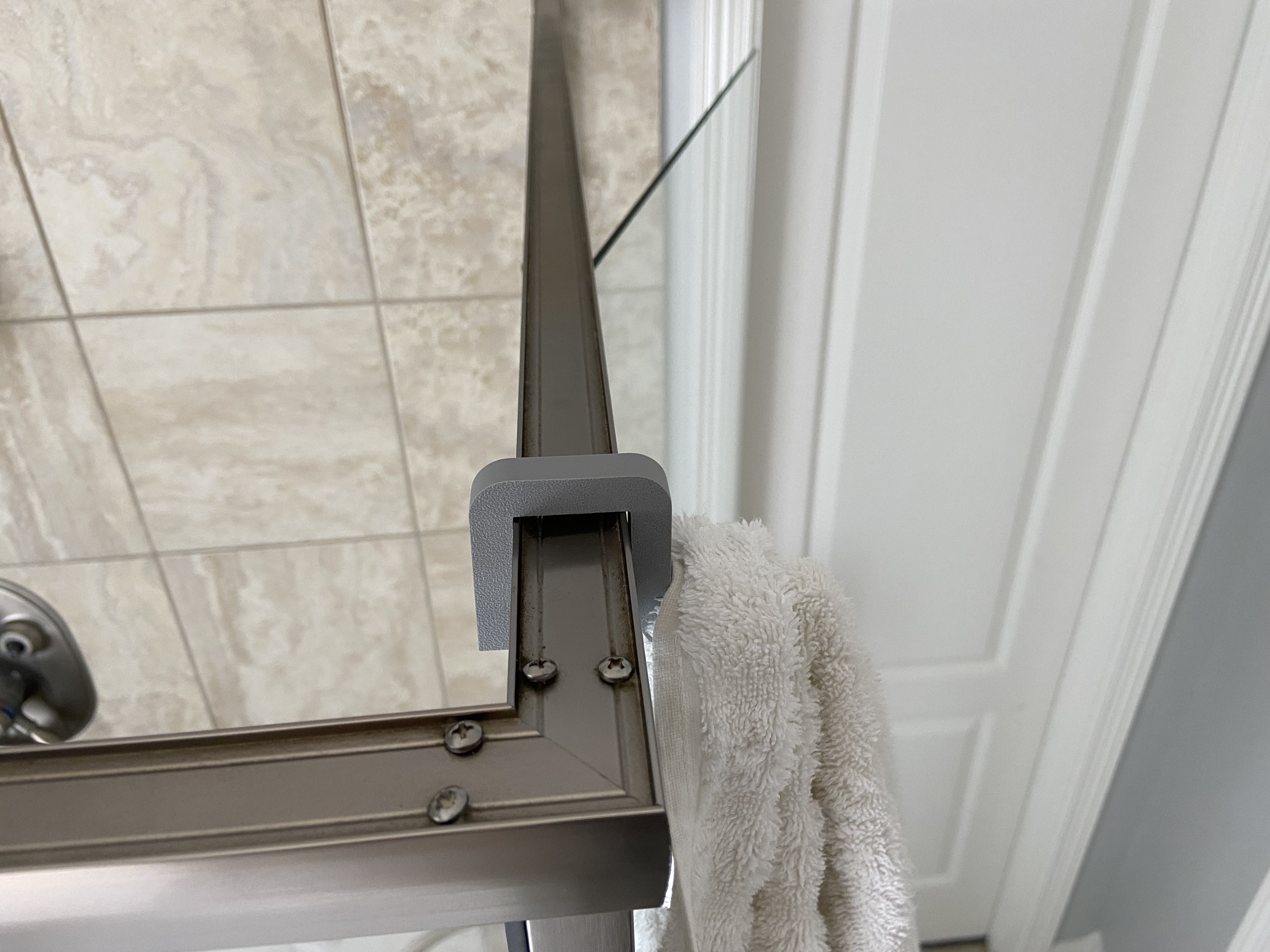 Shower Hook and Double sided Shower Hook (1 inch shower frame) by Alex ...