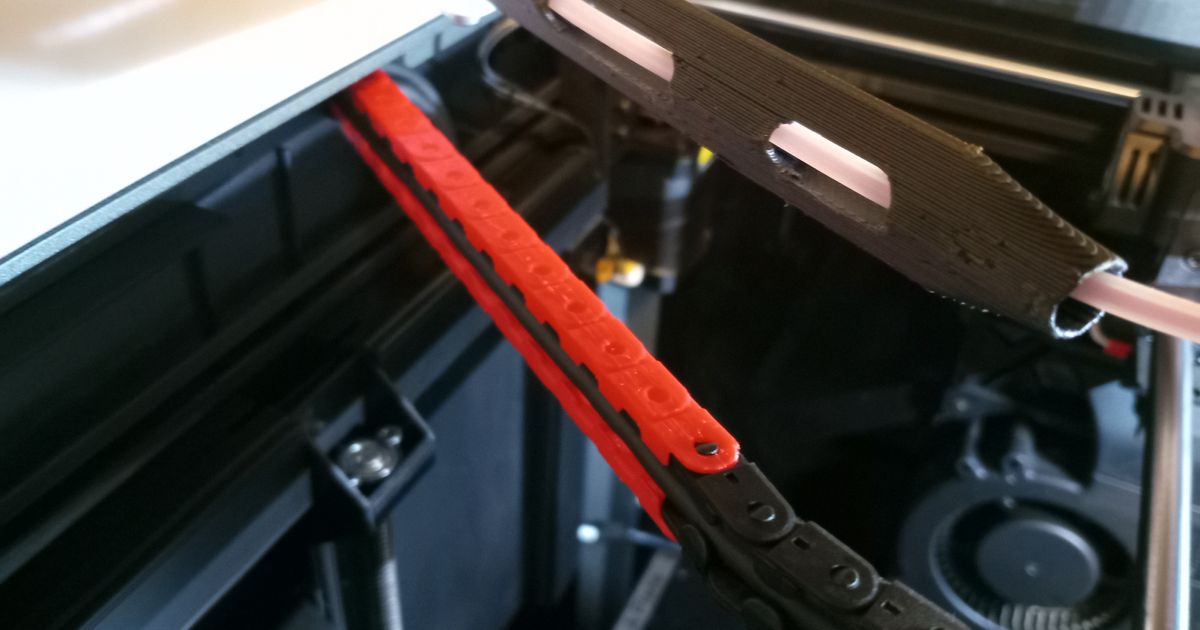 Creality K1 Max Chain Bar von dumskillz | Kostenloses STL-Modell ...