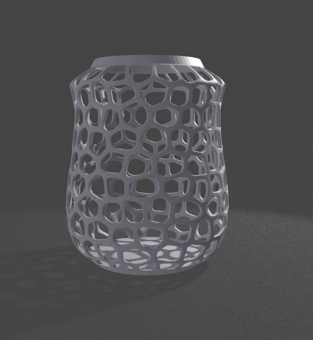 Voronoi Vase by item4me.com | Download free STL model | Printables.com