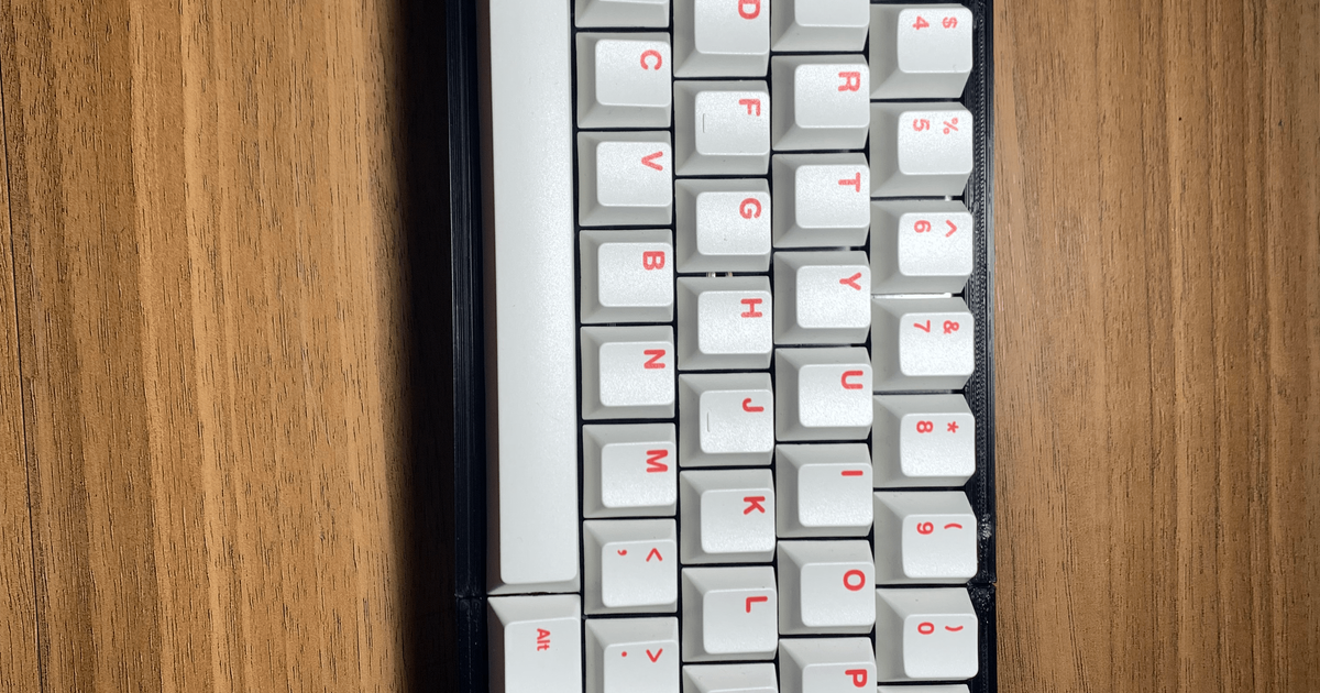 60% Keyboard by Sluzzy | Download free STL model | Printables.com