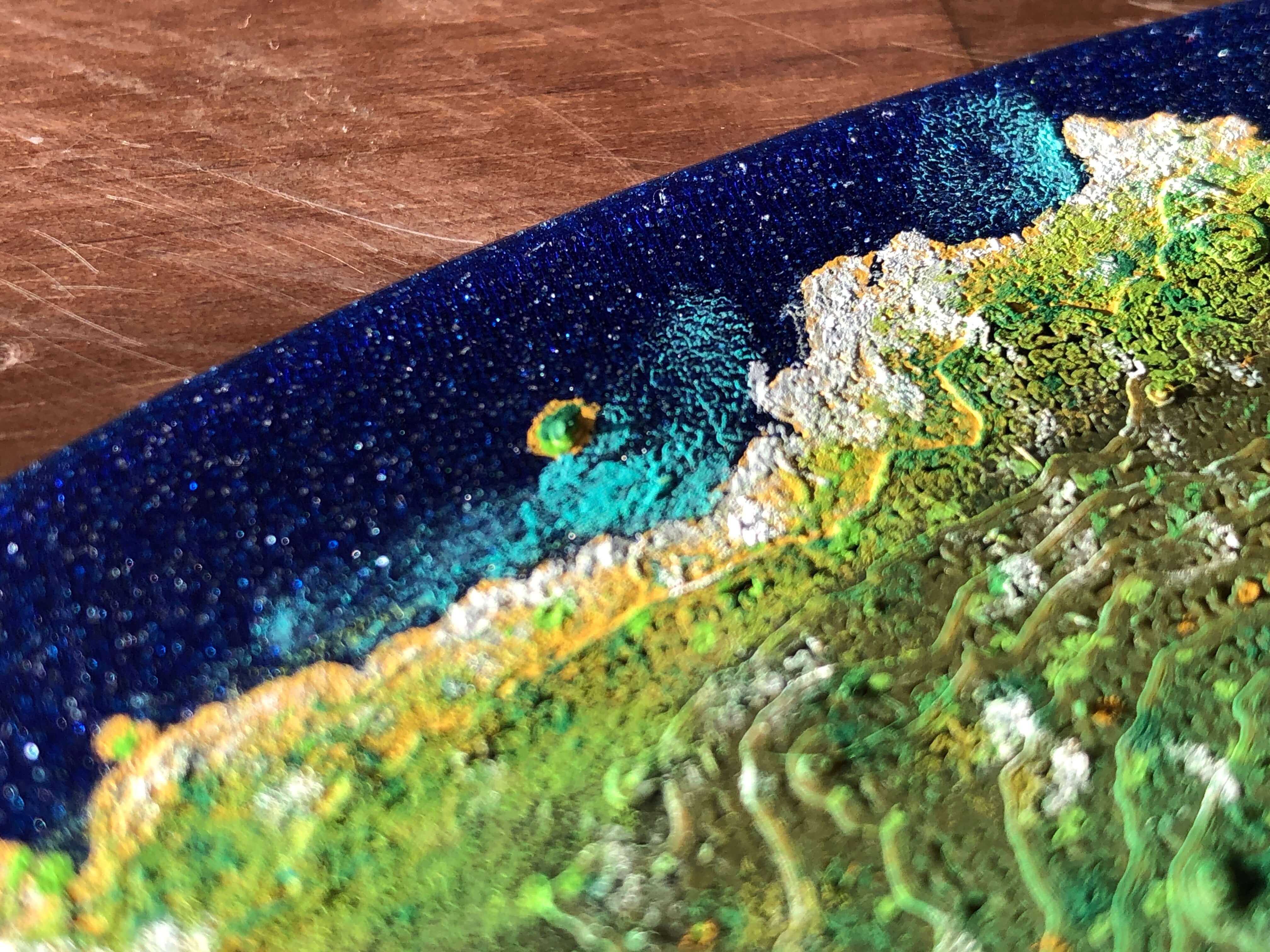 Jeju Island Terrain Map por MiniWorld3D | Tienda de Printables