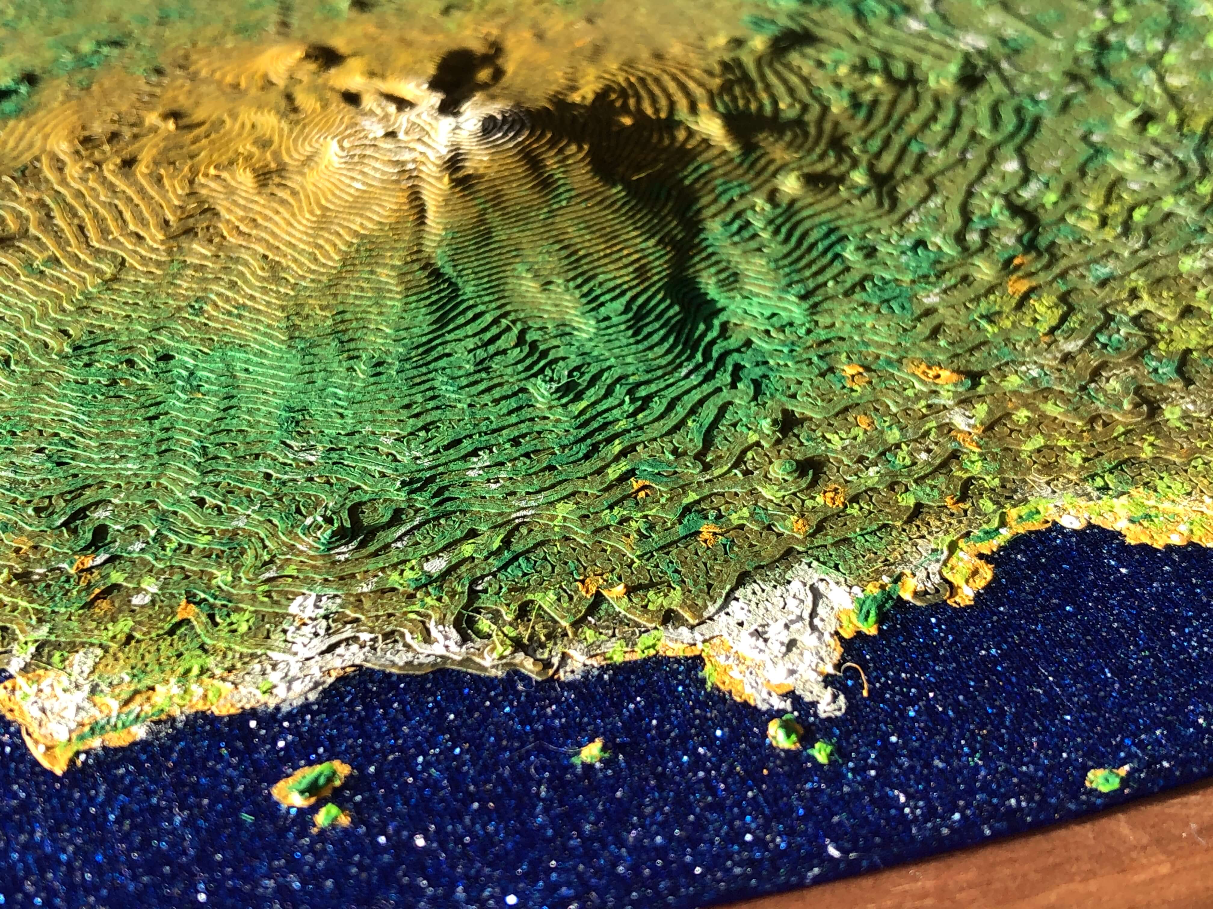 Jeju Island Terrain Map por MiniWorld3D | Tienda de Printables