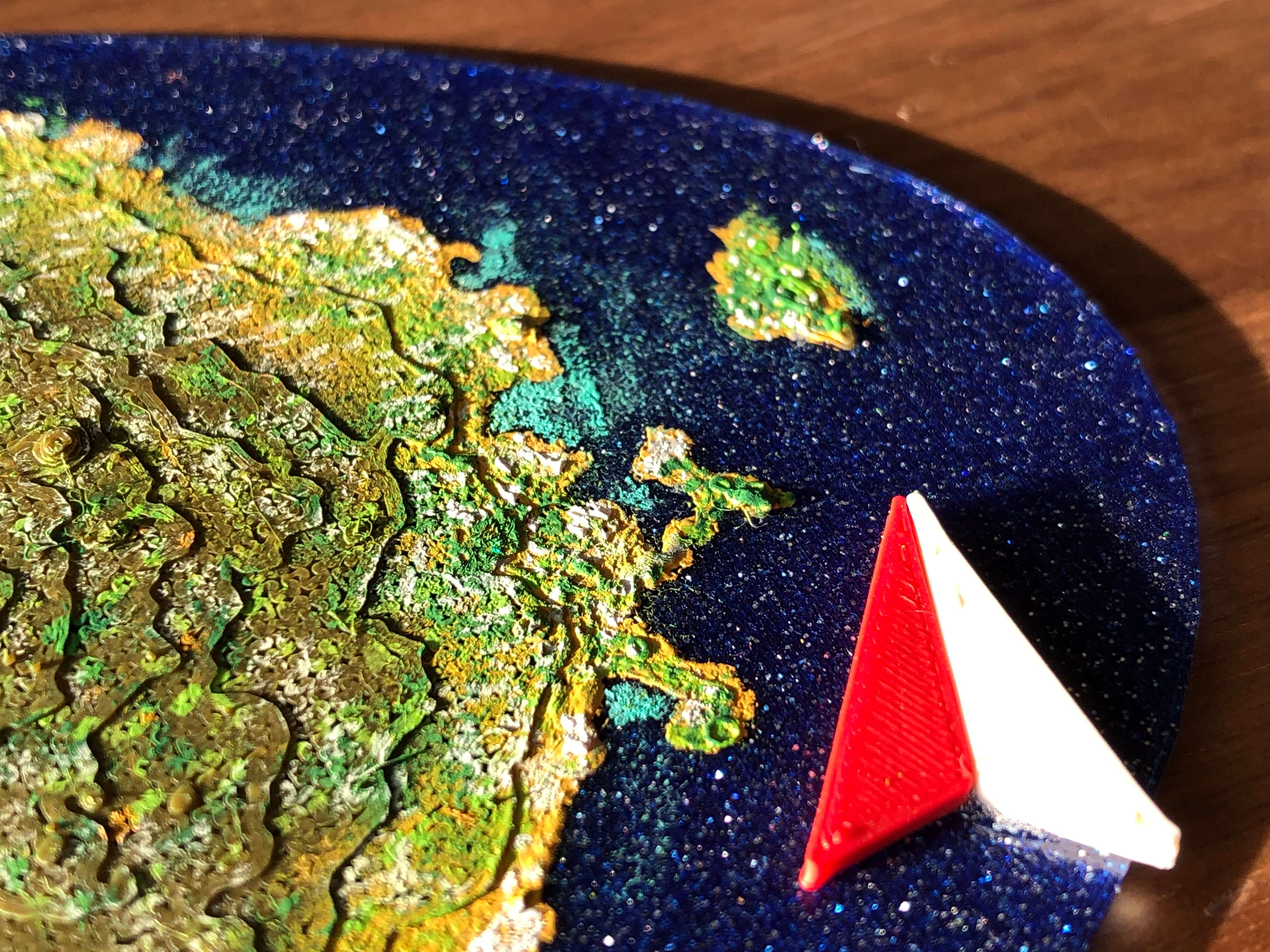 Jeju Island Terrain Map por MiniWorld3D | Tienda de Printables
