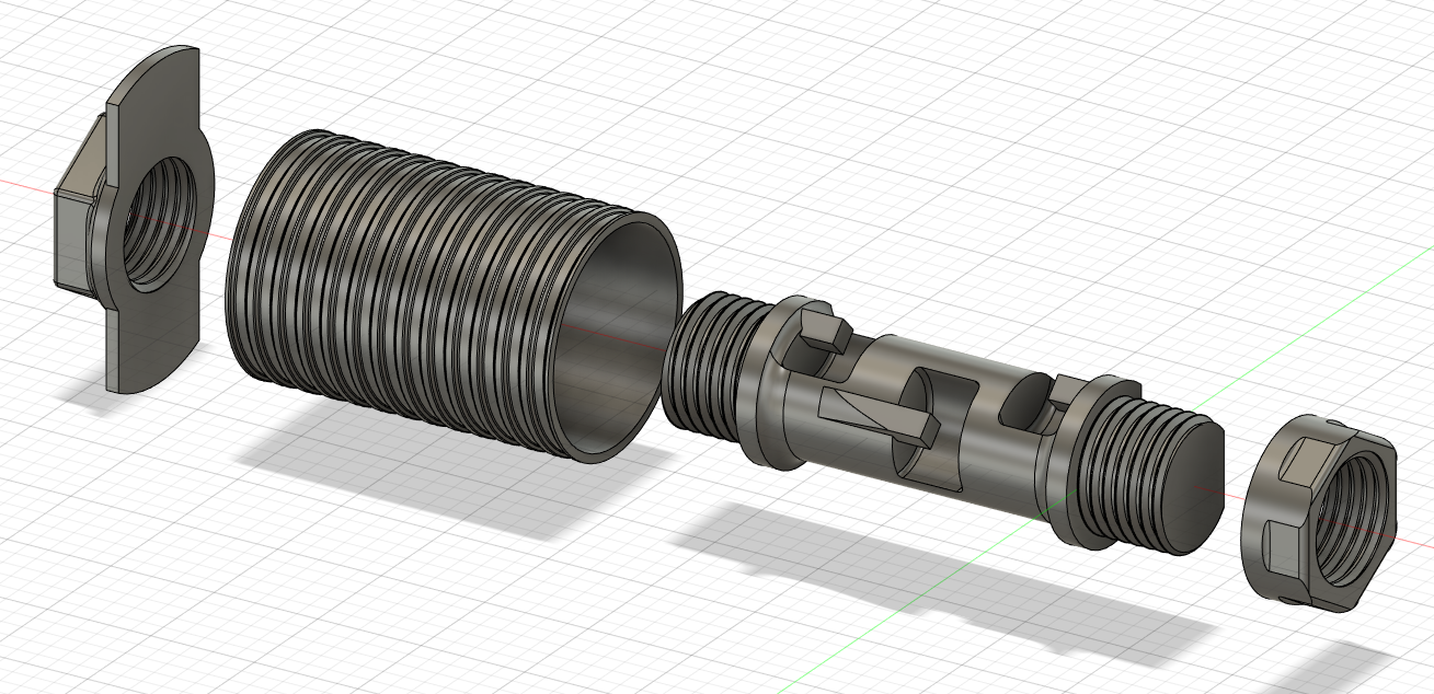 Creality Low Friction Filament Holder by Light/HEAVY Designs | Download ...