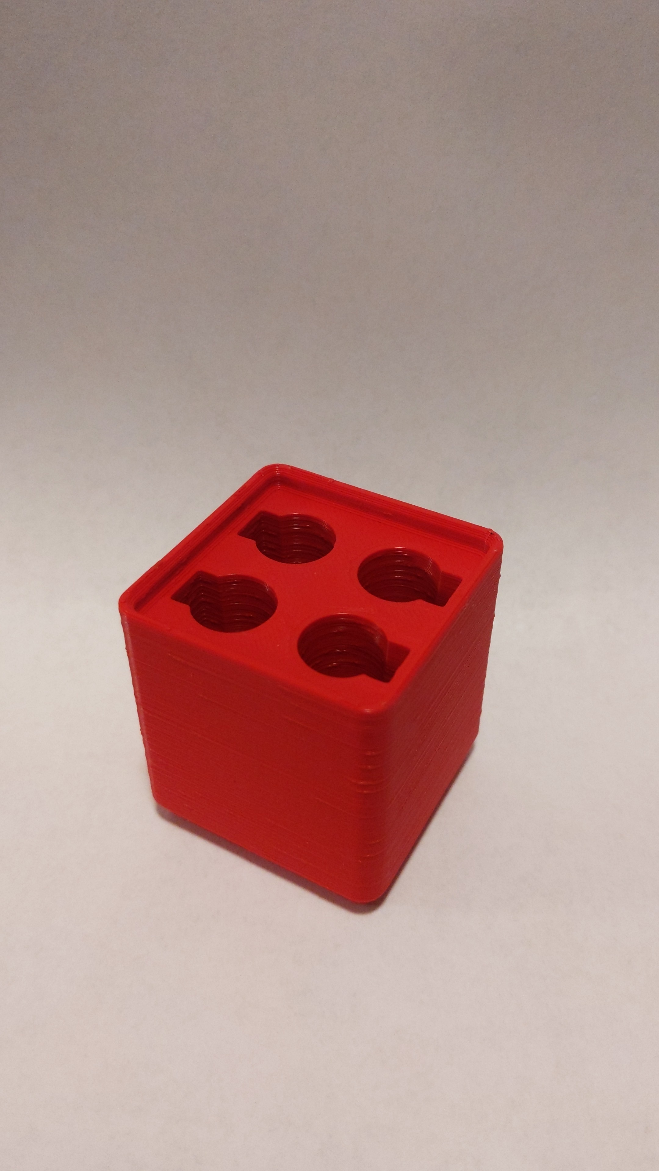 Gridfinity 1X1 fine tip felt pen holder (cap side down) by 3dprose ...