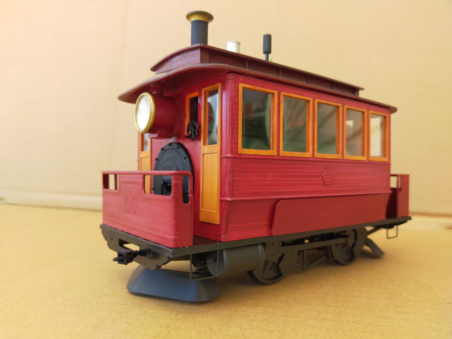 1891 Baldwin Steam Tram by Andreas | Download free STL model ...