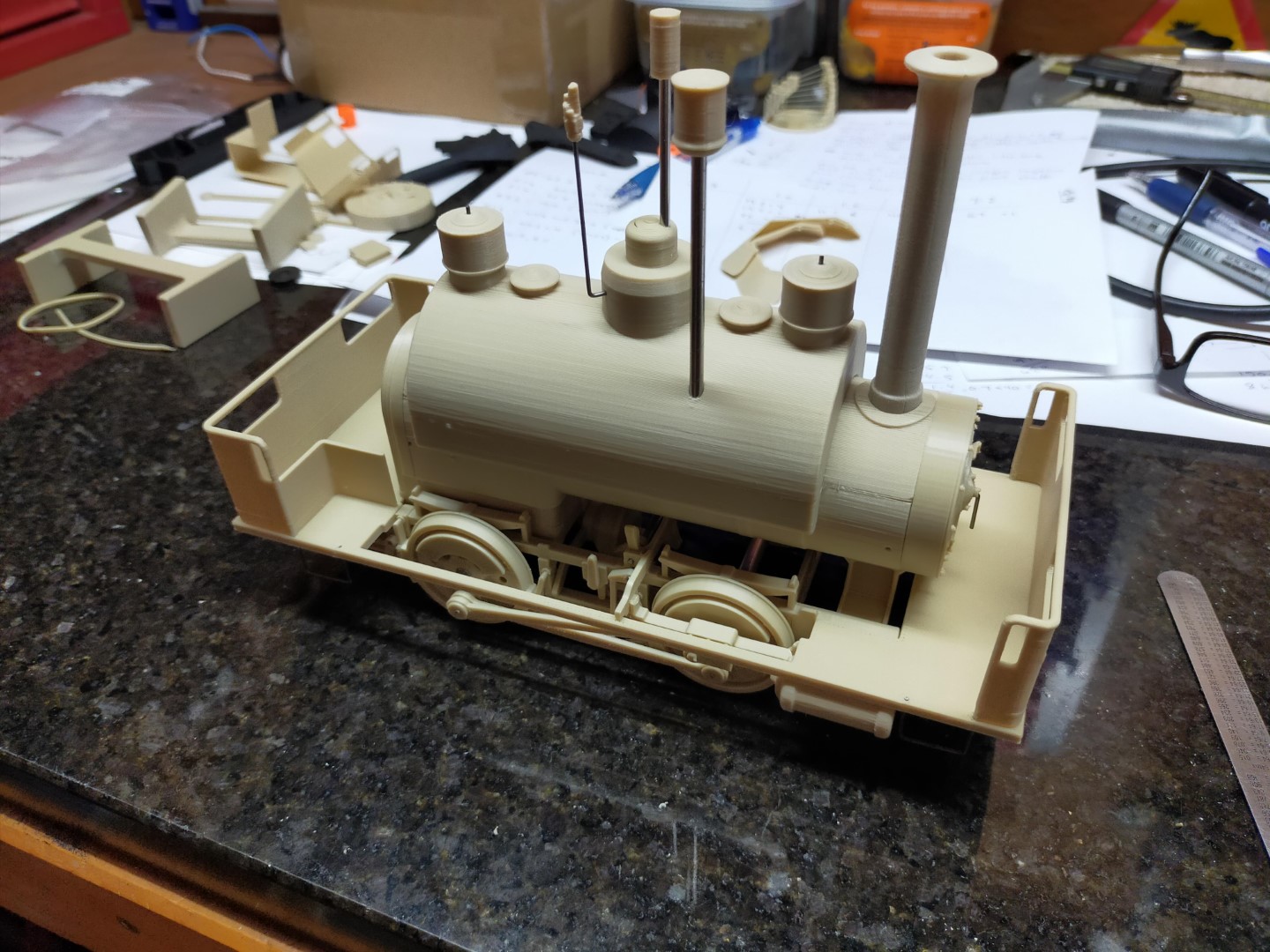 1891 Baldwin Steam Tram by Andreas | Download free STL model ...
