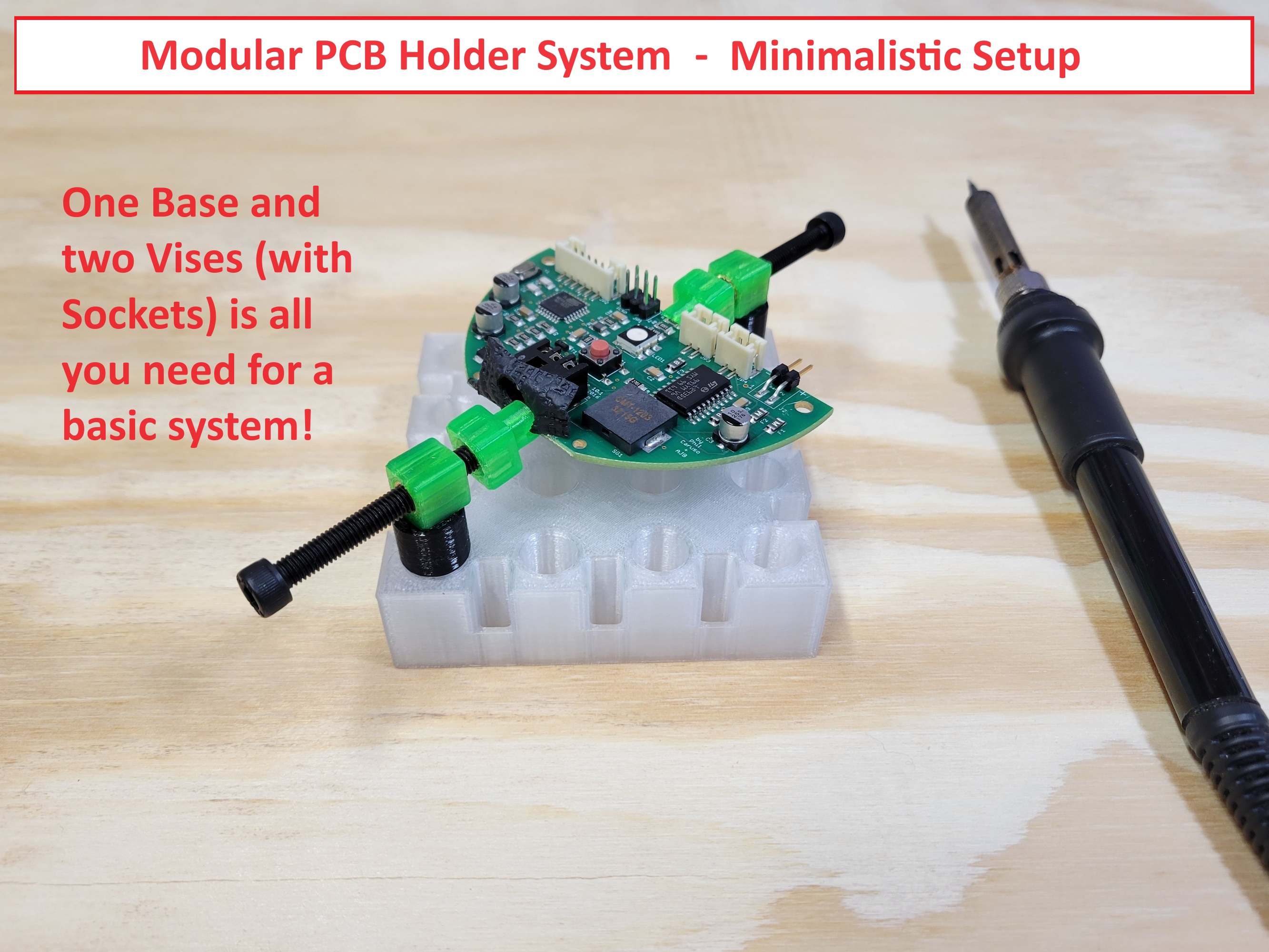 Modular PCB Holder System by Phil Caruso | Download free STL model ...