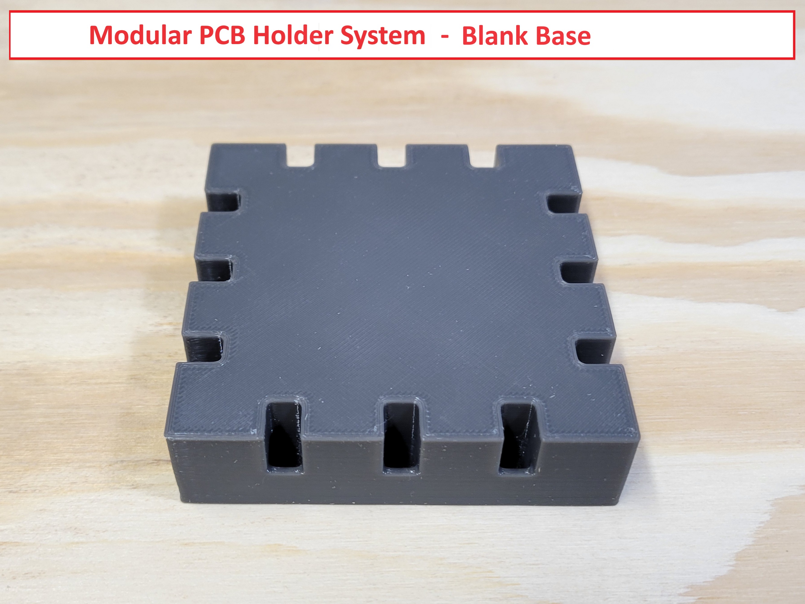 Modular PCB Holder System by Phil Caruso | Download free STL model ...