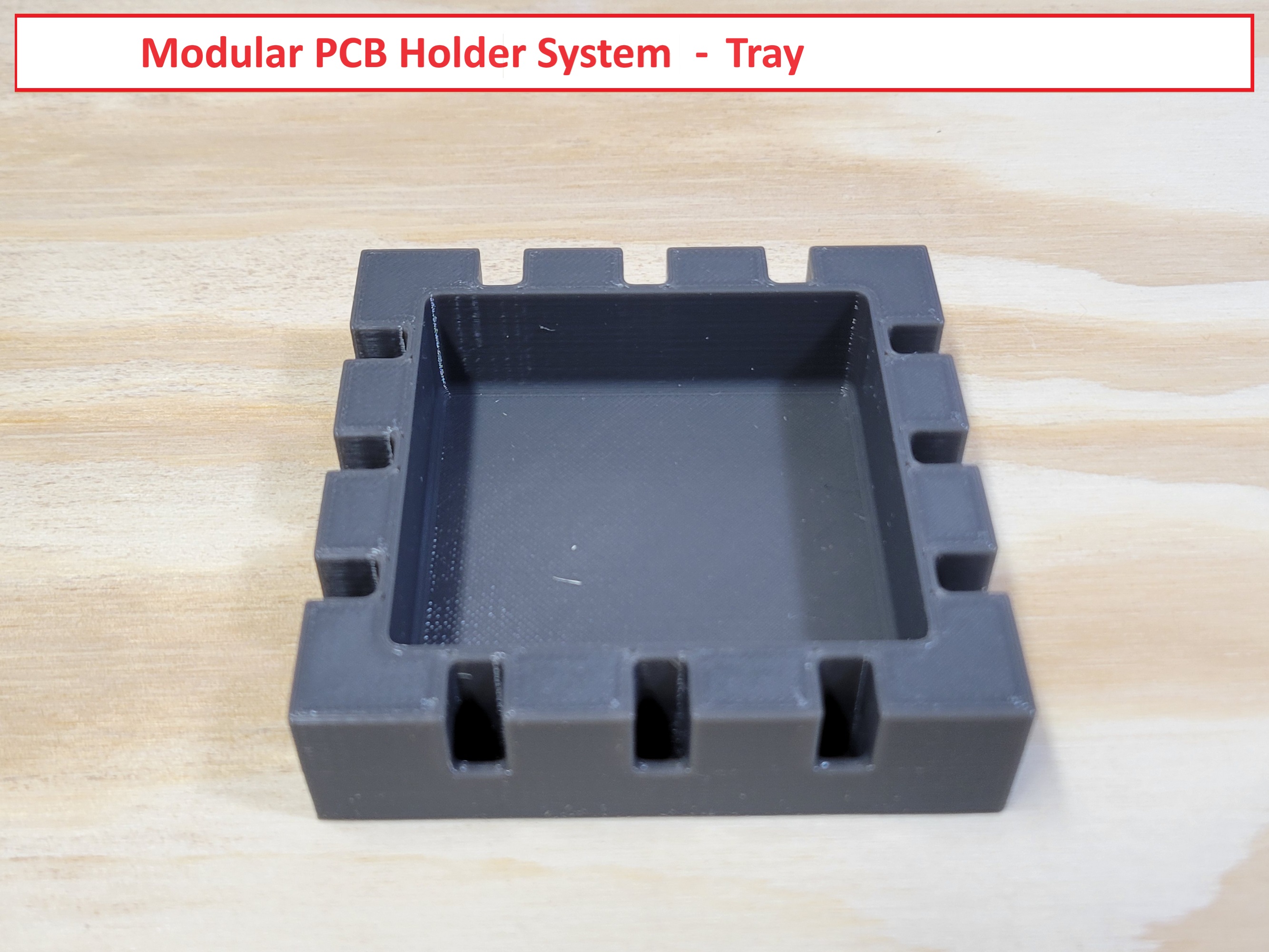 Modular PCB Holder System by Phil Caruso | Download free STL model ...
