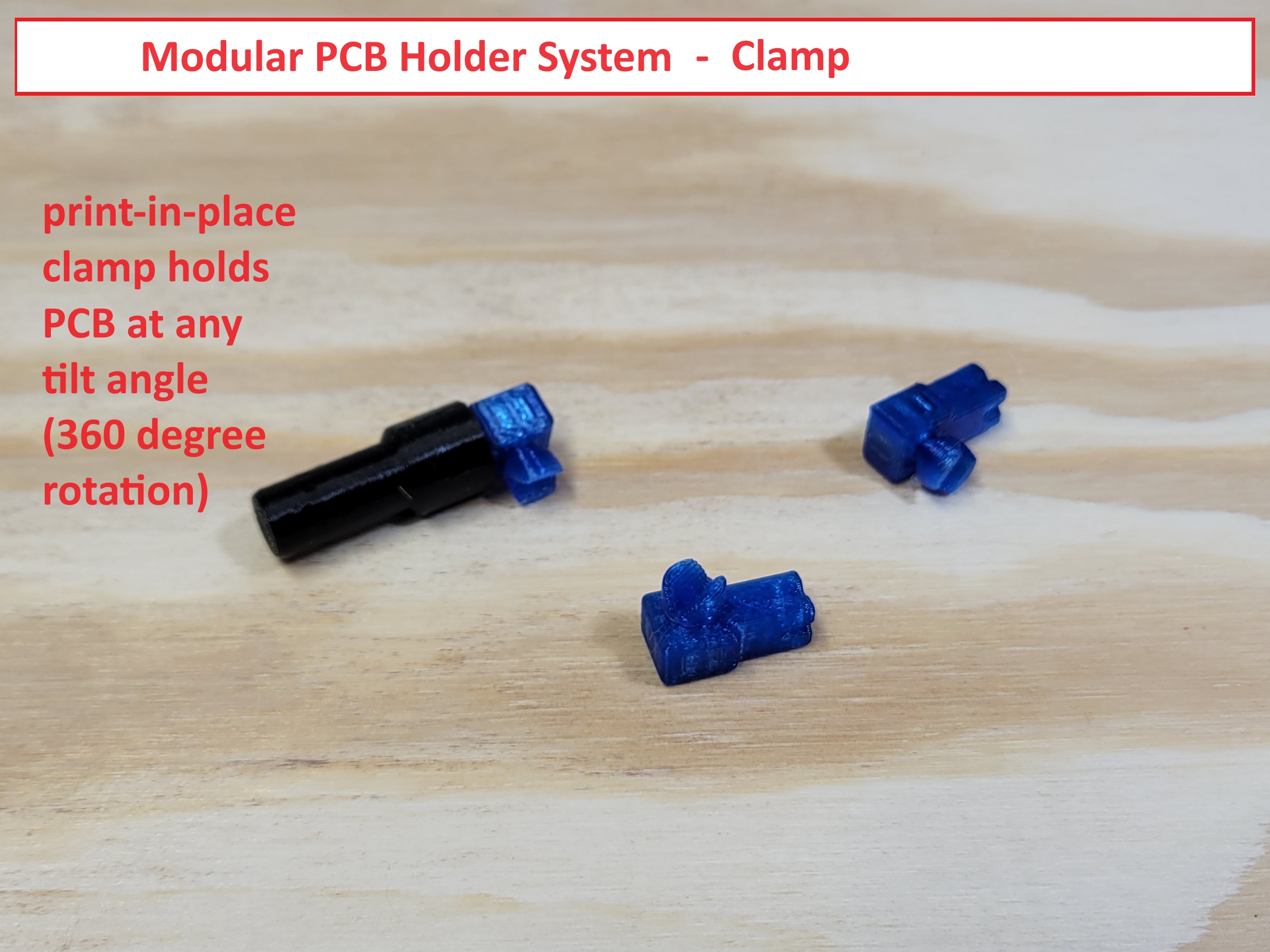 Modular PCB Holder System by Phil Caruso | Download free STL model ...