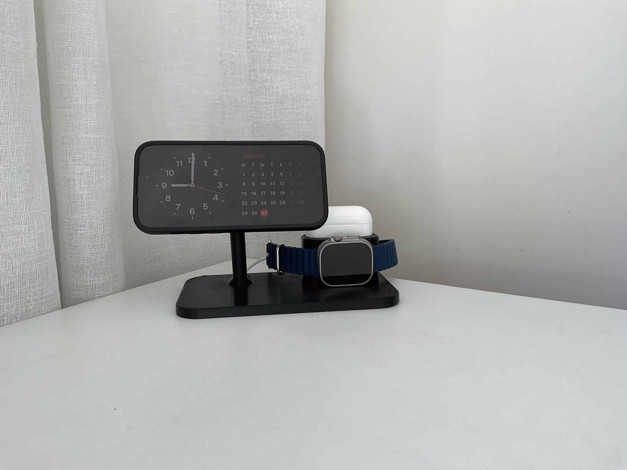 Ultimate Apple Dock/ Nightstand - iPhone | Apple Watch | AirPods Pro by ...