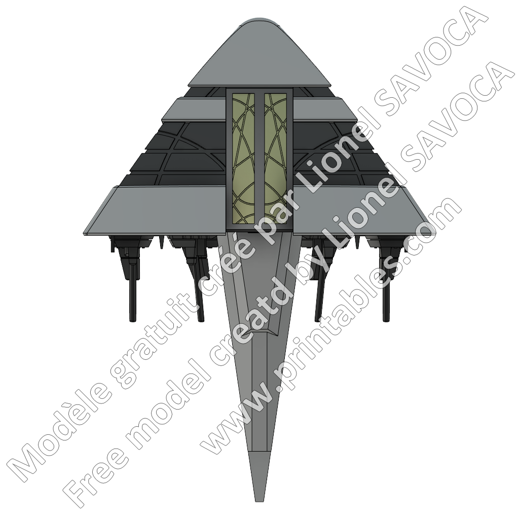 Osiris Personal Ship - 1:75 scale by Lionel SAVOCA | Download free STL ...