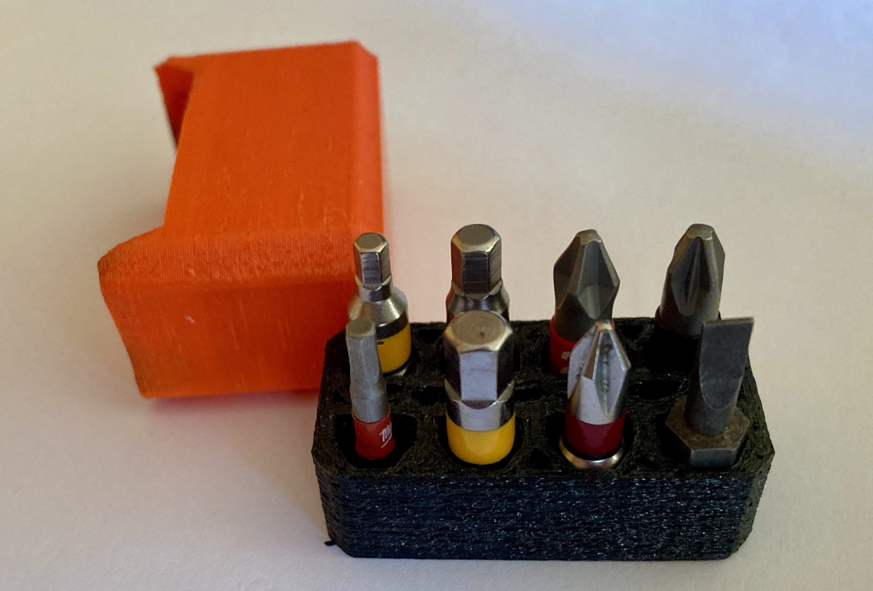 mini bits box for 1/4" bits by s6monts | Download free STL model ...