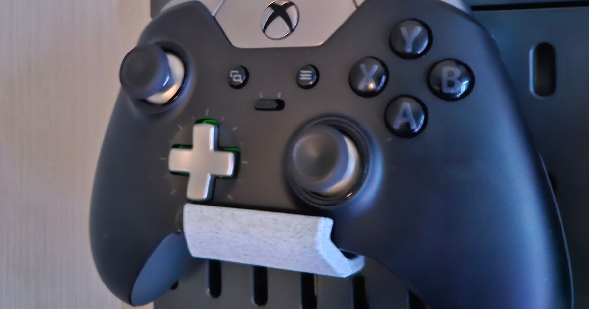 Controller Pegboard Mount by Sam | Download free STL model | Printables.com