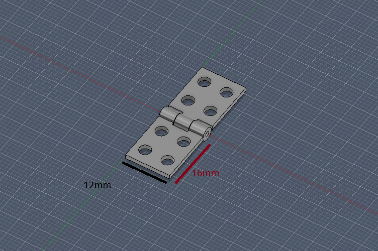 Hinge for rc glider by Michelan | Download free STL model | Printables.com