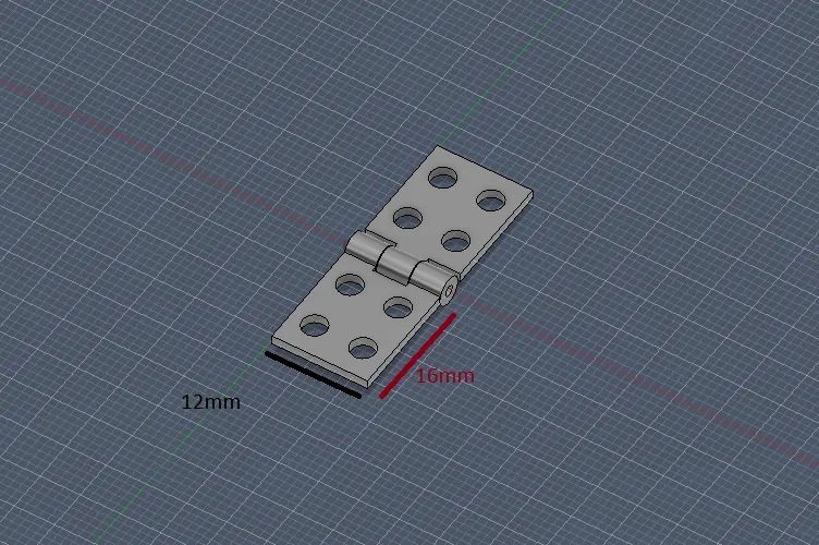 Hinge for rc glider by Michelan | Download free STL model | Printables.com