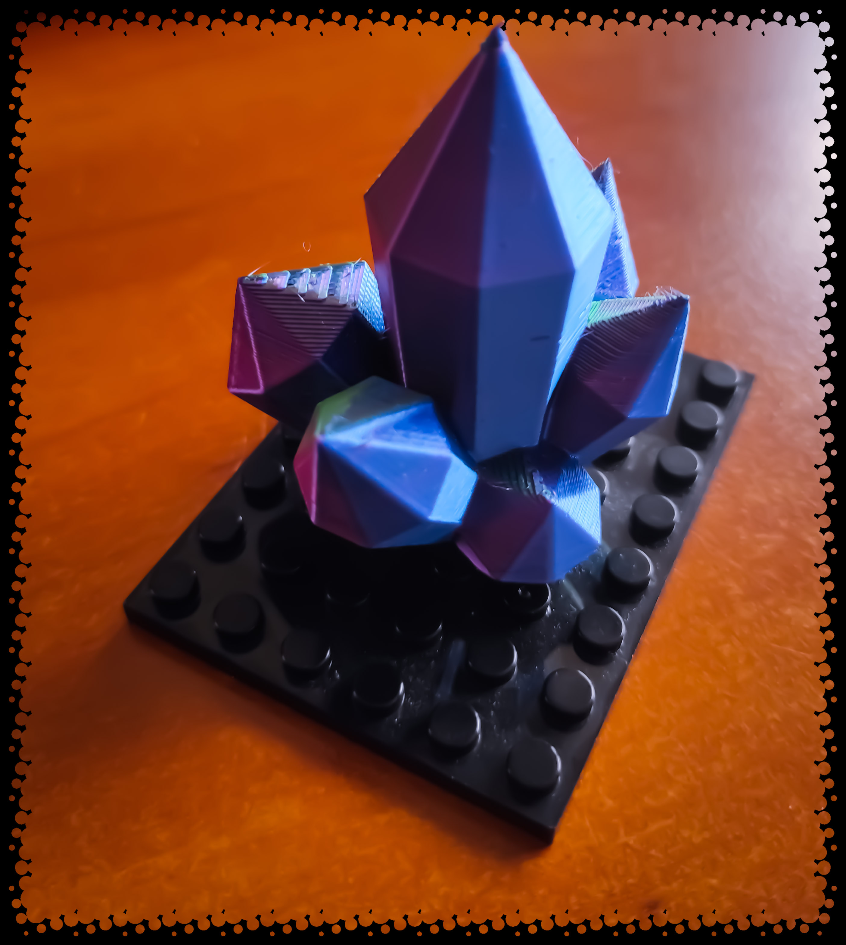 Crystal Cluster (with Lego compatible version) by Gabor Gyarmati ...