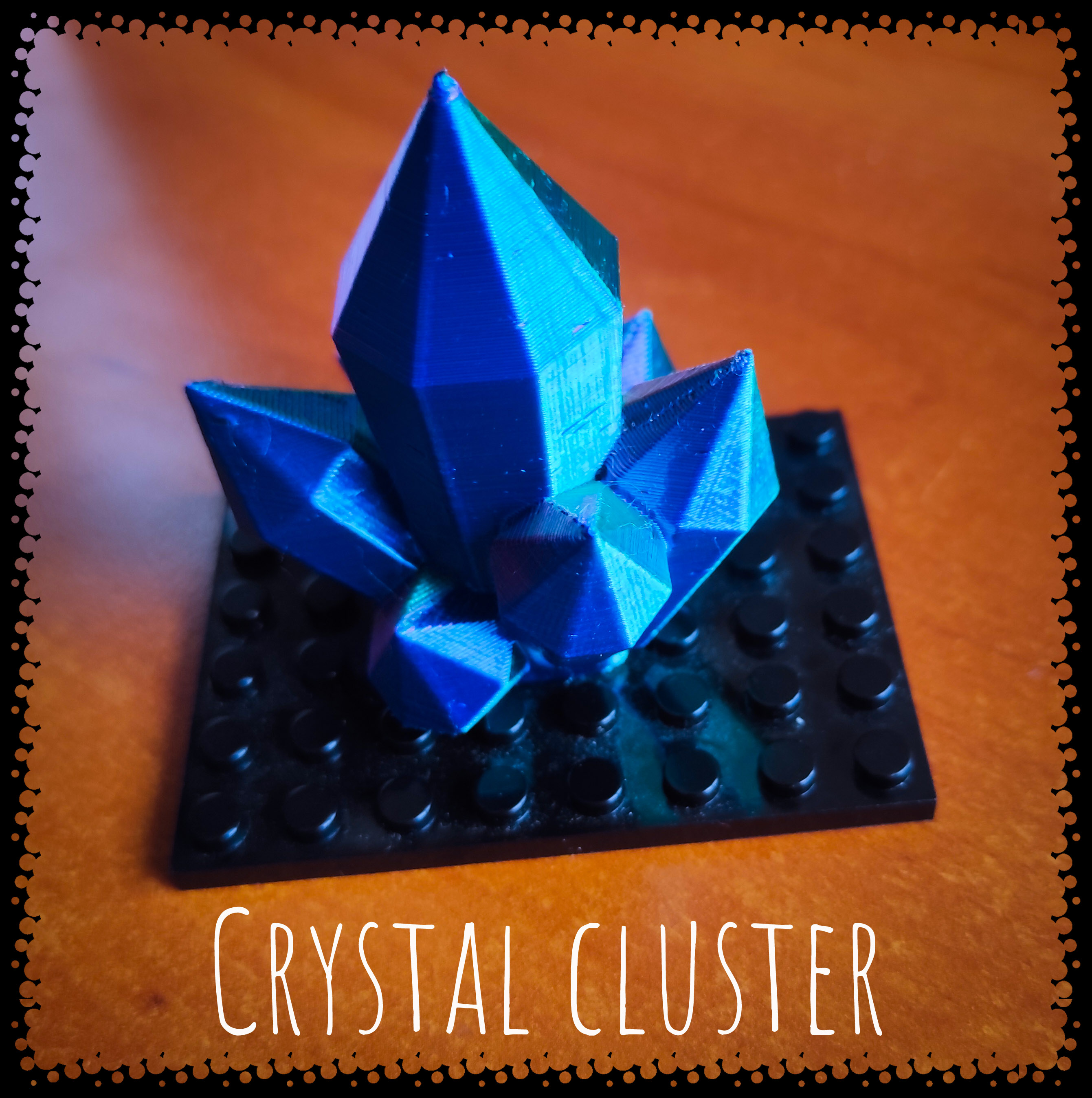 Crystal Cluster (with Lego compatible version) by Gabor Gyarmati ...