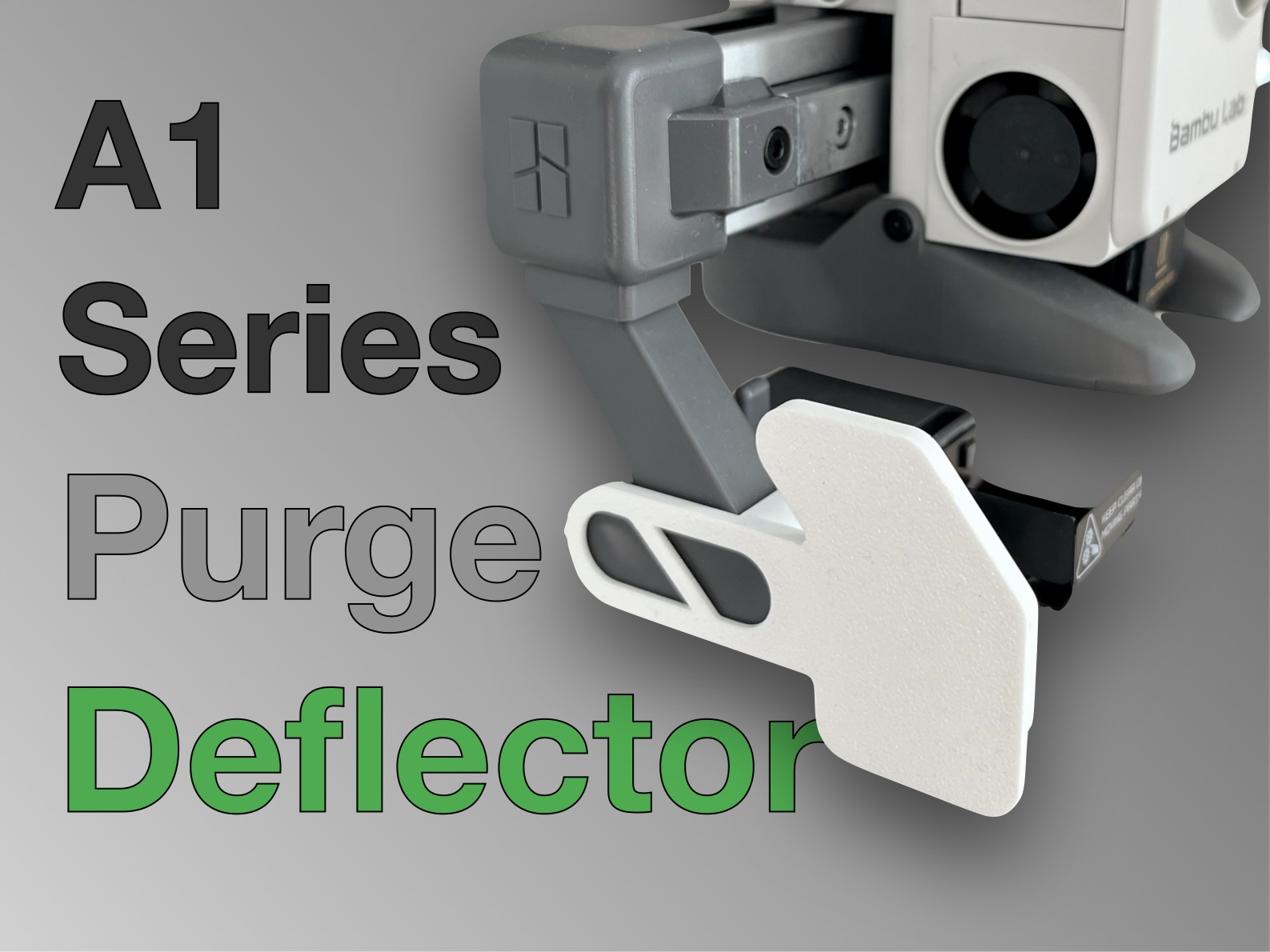 A1 / A1 mini poop deflector / purge deflector by dubios | Download free ...