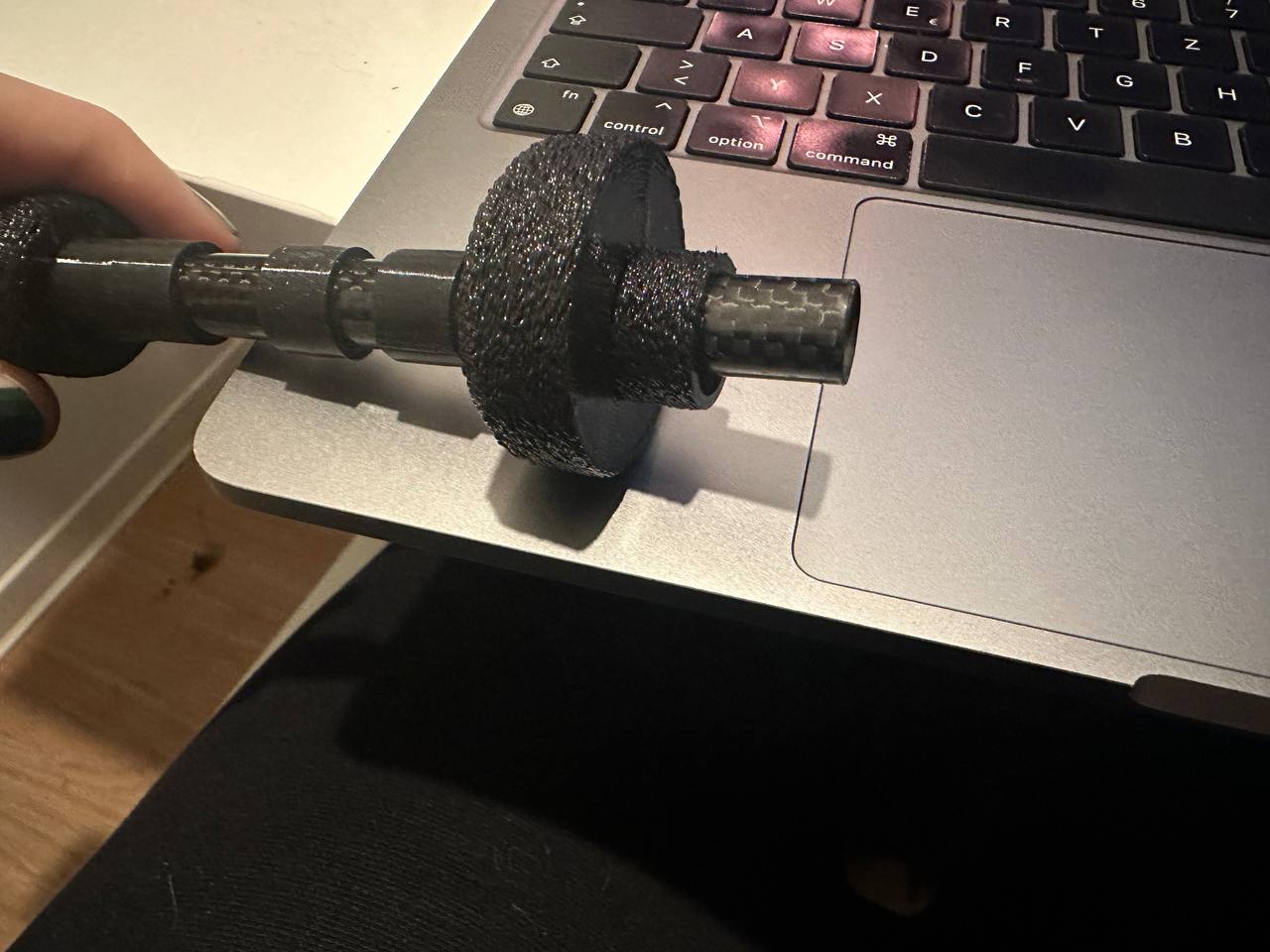 Jugger - staff handle limiter (1cm height, 14mm core diameter) by Jonas ...