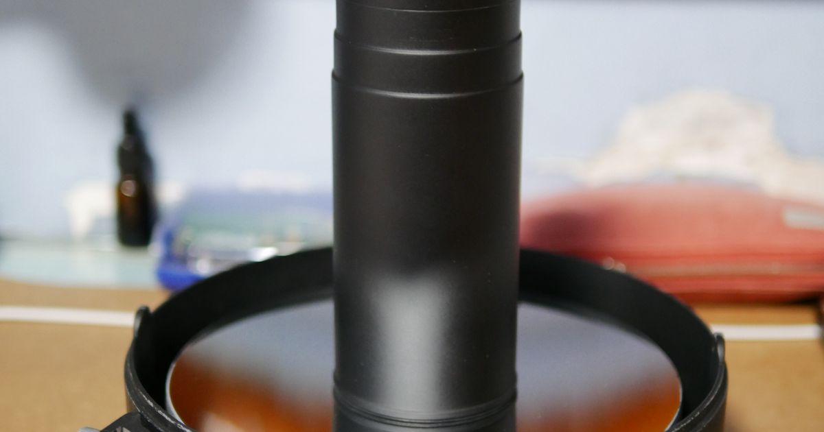 GSO/Orion/iOptron/etc. RC8 telescope primary mirror baffle by 笑天 管 ...
